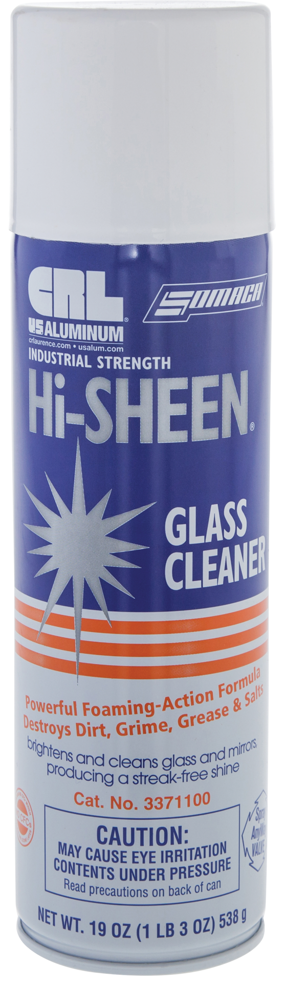 Interglass| Hi‐Sheen® Glass Cleaner (19oz Can)