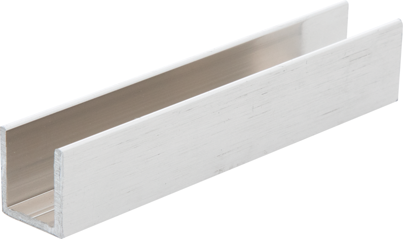 Interglass| U-Channel 144'' For 3/8'' (10mm) Glass