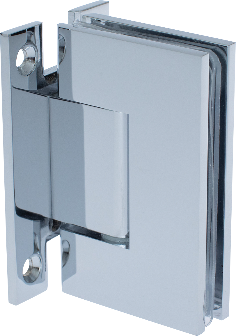 Interglass Heavy Duty Wall Mount H Back Square Hinge