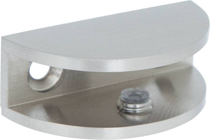 Interglass| Rounded Shelf Clamp