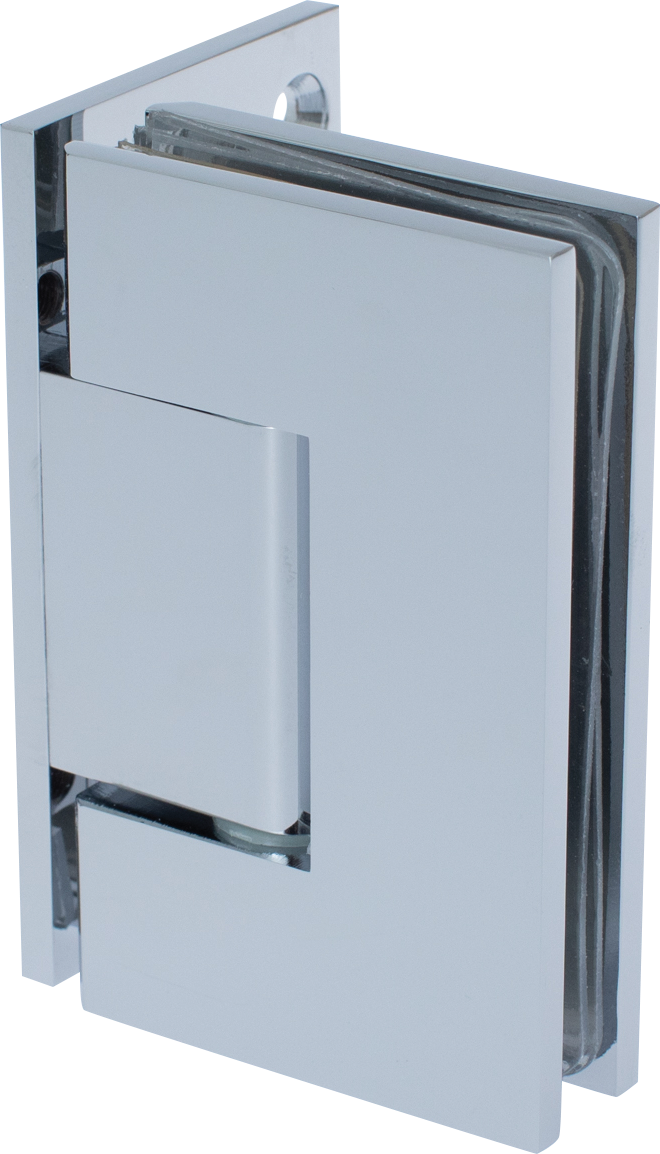 Interglass| Wall Mount Offset-Back Square Hinge