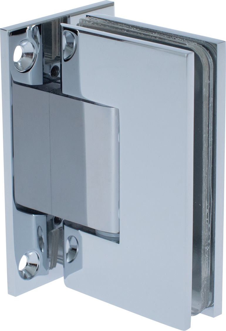 Interglass| Wall Mount Full-Back Square Hinge