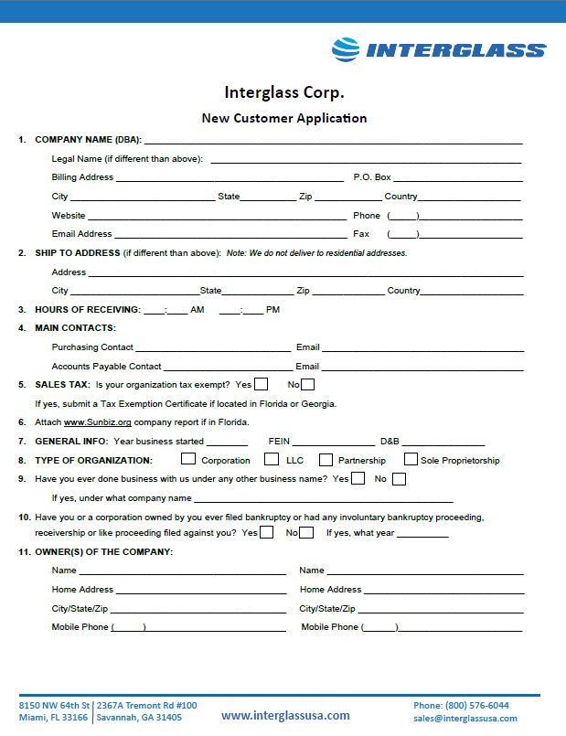 Interglass| Documents